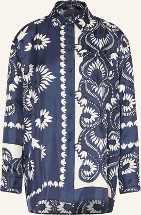 Max Mara Weekend Max Mara Hemdbluse Lastra Aus Seide blau