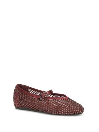 Le Silla Womens Gilda Ballerinas Cherry Flat Shoes
