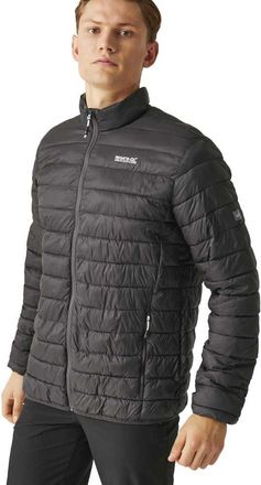 Regatta Herren Mens Insulated Jacket HillPack II Packaway Wattierte Jacke durchgehendem Reißverschluss, Ash, S