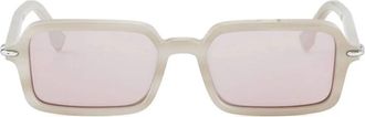 Fendi Selleria Sonnenbrille - - Accessories - unisex - Beige - 51 MM