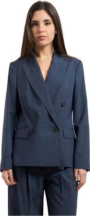 HUGO BOSS Femme, Vestes, Bleu, Taille: 38 FR Boss Vestes Blue