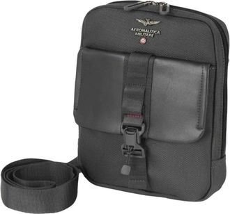 Aeronautica Homme, Sacs, Noir, Taille: ONE Size Sac bandouli&egrave;re Typhoon