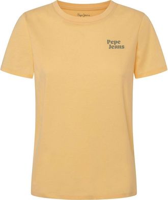 Pepe Jeans London Damen Effie T-Shirt, Yellow (Cornish Yellow), M