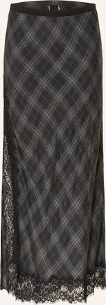 Pinko Pinko Rock Mit Spitze Und Glitzergarn grau