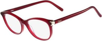 Chlo&eacute; unisex, Accessoires, Rouge, Taille: 52 MM 2614 Eyewear Frame
