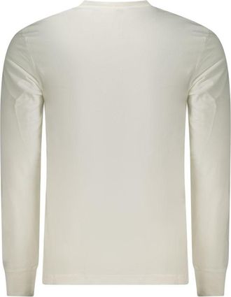 Timberland Cotton Crew Neck Long-Sleeve T-Shirt - White