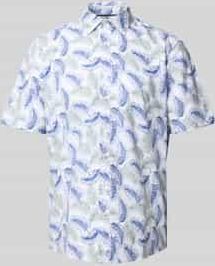 Jake*s Casual Fit Business-Hemd mit Kentkragen