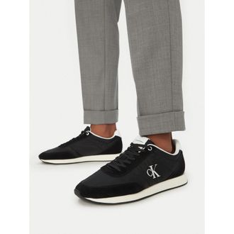 Calvin Klein Jeans Sneakers Calvin Klein Jeans Retro Runner Ess Mix Mat YM0YM01361 Schwarz