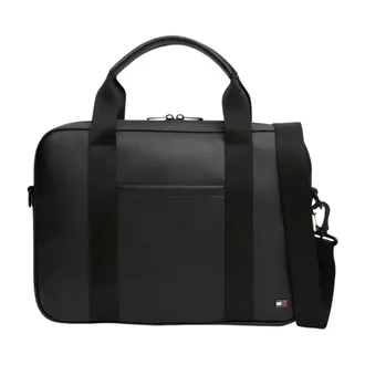 Tommy Hilfiger TH Foundation Computertasche - - Bags - Herren - Schwarzk - ONE SIZE