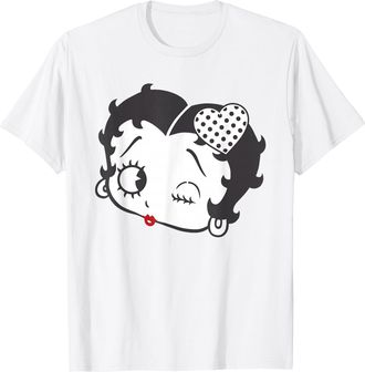 Betty Boop Dot Wink mit Herzmotiv T-Shirt