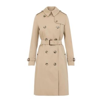Burberry Eleganter Nude & Neutrals Mantel - - Coats - Damen - Beige - 3XS