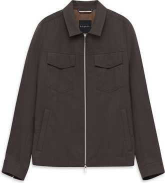 Bugatti Leichte Hemdjacke aus Lyocell und Baumwolle, Regular Fit in