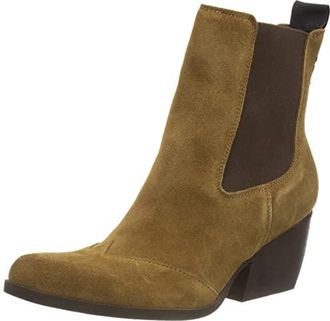 FLY London Femme Torm911fly Botte de Western, Camel, 40 EU