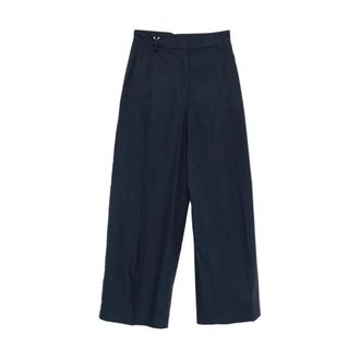N&deg;21 Femme, Pantalons, Bleu, Taille: 38 FR Wide Pantalons
