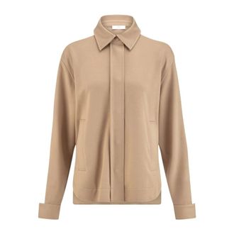 Riani Sportliche Jacke mit Streifen&auml;rmeln - - Jackets - Damen - Beige - M