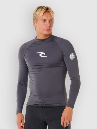 Rip Curl Waves UPF Perf Longsleeve Lycra charcoal grey