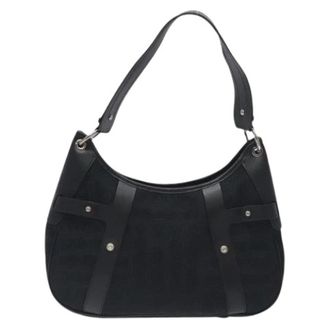 Ferragamo Pre-owned Canvas Schultertasche - - Pre-owned - Damen - Schwarzk - ONE SIZE
