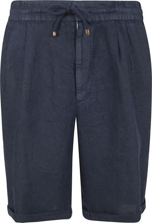 Brunello Cucinelli Homme, Shorts, Bleu, Taille: 2XL Bermuda T.capo