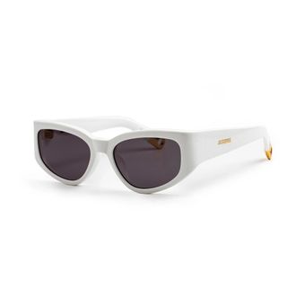 Jacquemus Gala Sonnenbrille - - Accessories - Damen - Wei&szlig; - 55 MM