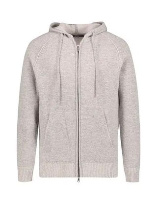 Boggi Milano Herren Pullover grau unifarben
