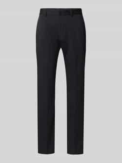 s.Oliver Black Label Slim Fit Anzughose mit B&uuml;gelfalten