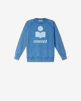 Isabel Marant Sweat Shirt Millyny - Femme - Bleu / Bleu Clair - Taille34 - Marant &Eacute;toile