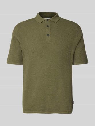 Jack & Jones Regular Fit Poloshirt mit Strukturmuster Modell GEORGE