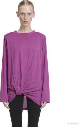 Balenciaga Tucked Long Sleeev t-shirt