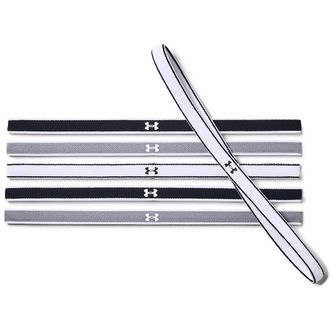 Under Armour Damen UA Mini Headbands (6pk), 6er-Pack elastische Haarb&auml;nder, rutschfeste Stirnb&auml;nder f&uuml;r Frauen im praktischen 6er-Set