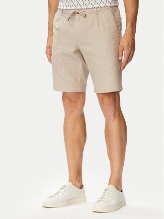 Bugatti Stoffshorts 1949-16419E Creme Regular Fit