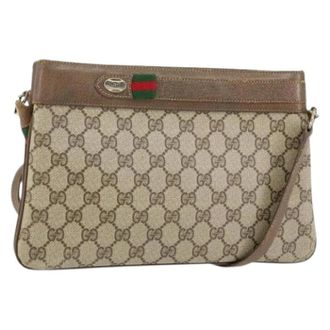 Gucci Pre-owned Vintage Cross Body Bag - - Pre-owned - Damen - Beige - ONE SIZE