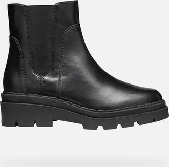 Geox Schuhe Felleny Dame Schwarz