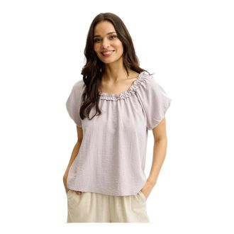 In Front IN Front, Femme, Blouses et Chemises, Violet, Taille: 46 FR Blouses