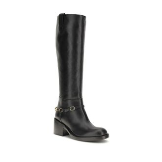 Chlo&eacute; Womens Black Calf Leather Bos Taurus Lace-Up Boots