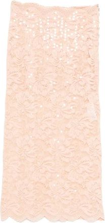 Paco Rabanne Femme, Jupes, Rose, Taille: 38 FR Jupe Midi