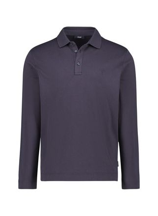 Joop Herren Polo-Shirts blau Baumwoll-Jersey