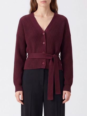 Dondup Cardigan en pure laine &agrave; encolure en V avec &eacute;paulettes