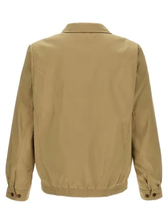 Polo Ralph Lauren Logo-Embroidered Harrington Jacket - Beige