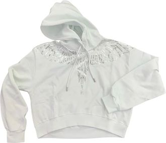Marcelo Burlon Damen, Sweatshirts & Hoodies, Wei&szlig;, SGr&ouml;&szlig;e