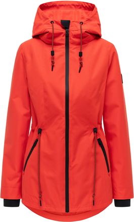 Navahoo Damen &Uuml;bergangsjacke Blumentanz mit Kapuze