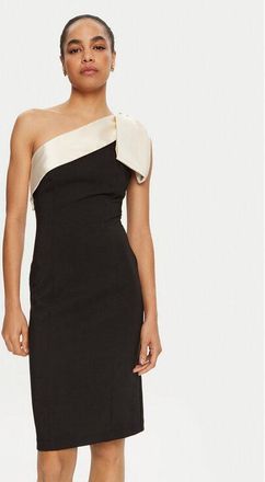 Rinascimento Rinascimento Coctailkleid CFC0019754002 Schwarz Slim Fit