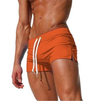 Generic HUIWDP Short de bain respirant &agrave; s&eacute;chage rapide avec poche arri&egrave;re et fermeture &eacute;clair pour homme, A3, XXL