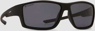 Dot Dash Huggy Blk Satin Sonnenbrille grey polar