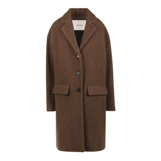 Jucca Femme, Manteaux, Brun, Taille: 40 FR Manteau &Eacute;l&eacute;gant pour Femmes