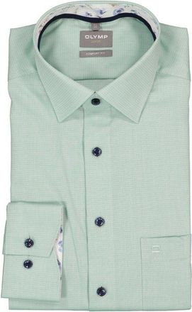 Olymp Herren Hemd grün Comfort Fit
