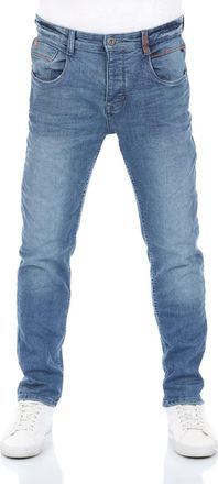 Riverso Jeans Herren Stretch Slim Fit RIVCaspar Jeanshose Hose Denim Blau w34, Farbe:Dark Blue Denim (M265), Größe:34W / 30L