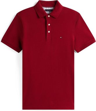 Tommy Hilfiger Piqu&eacute;-Poloshirt Slim Fit 1985 mit Logo-Stickerei in