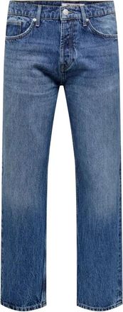 Only & Sons Only & Sons, Homme, Jeans, Bleu, Taille: W34 L32 Onsedge Straight