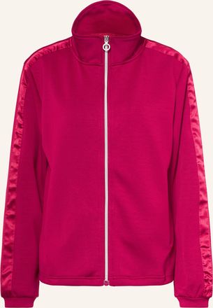 Joy Joy Sportswear Sweatjacke Lizzy Mit Galonstreifen rot
