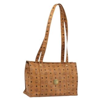 MCM Sac cabas Pre-owned - Femme - Pre-owned - Brun - Taille: ONE Size